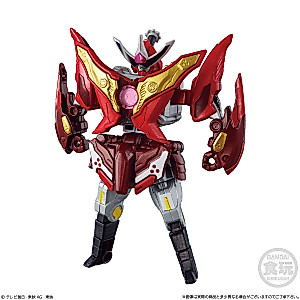 Bandai Shokugan Super Mini PLA Avataro Sentai Donbrothers Avataro Gattai Series 01 Don Onitaijin Set