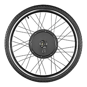 AW Electric Bike Conversion Kit 48V 1000W 26" Front Wheel Powerful Motor, Dual Mode Controller, W/LCD Display Twist Throttle PAS