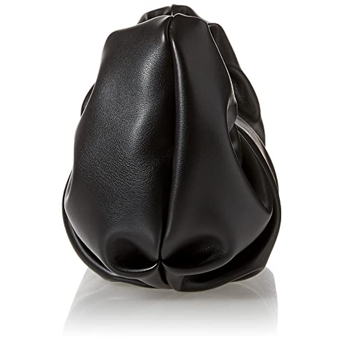 The Drop Women's Ulla Ruched Convertible Clutch, Black, One Size