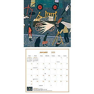 Harlem Renaissance and Beyond 2021 Wall Calendar