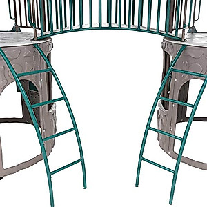 Lifetime 90966 Double Adventure Tower with Monkey Bars
