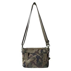 Hedgren Rain Sustainably Made Crossbody Olive Camo