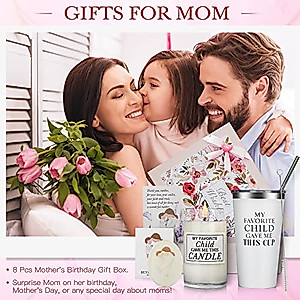 Mothers Day Gifts for Mom, Birthday Gifts Set for Mom, Personalized Spa Body Relaxing Lavender Gifts Basket, Mothers Day Gifts From Daughter, Son, Bonus Mom- Care Gifts Ideas for Mom