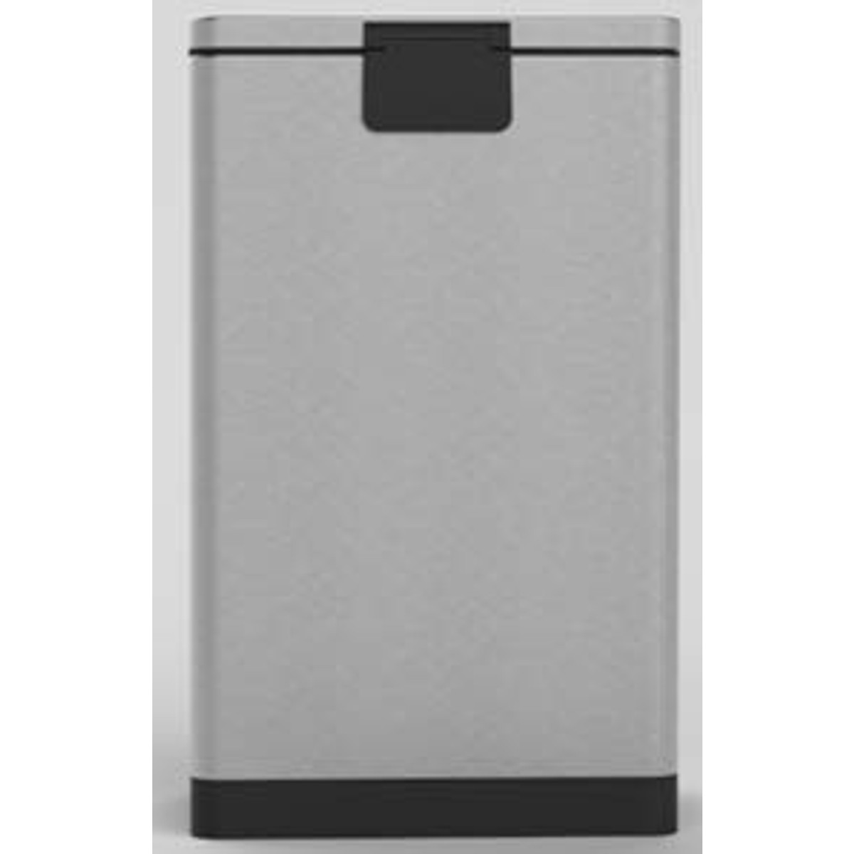 Innovaze 10.6 Gal./40 Liter Stainless Steel Rectangular Step-on Trash Can for Kitchen
