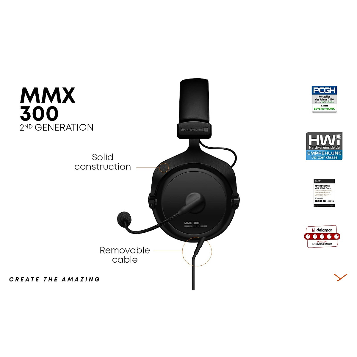 beyerdynamic MMX 300 (2nd Generation) Premium Gaming Headset