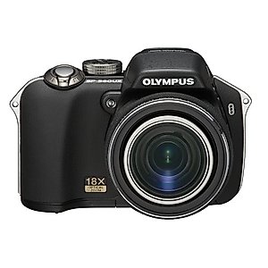 Olympus SP-560UZ 8MP Digital Camera with Dual Image Stabilized 18x Optical Zoom