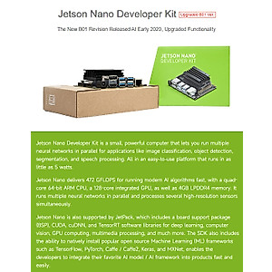 Waveshare Jetson Nano Developer Kit Small Computer for AI Development - B01 New Version