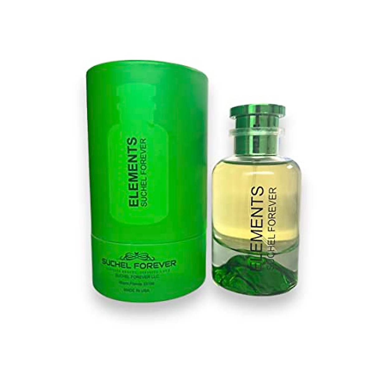 SUCHEL FOREVER Elements Eau de Parfum for Men 100 mL - 3.3 Fl.Oz. (NEW IMAGE, THE SAME FRAGRANCE)