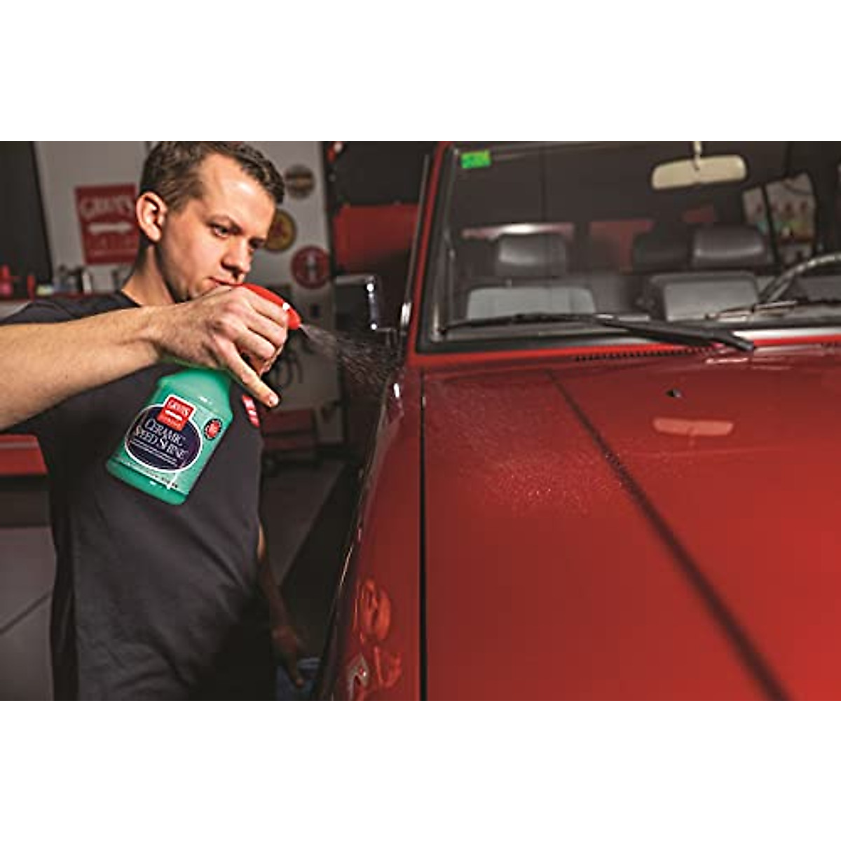 Griot's Garage 10945 Ceramic Speed Shine 22oz, GREEN