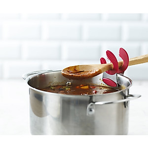 Trudeau Flex Pot Clip, Red