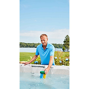 Frog Serene Mineral Replacement Cartridge for Hot Tubs for use only with Frog Serene in-Line and Floating Sanitizing Systems for Spas up to 600 gallons, Quick and Easy Hot Tub Sanitizer