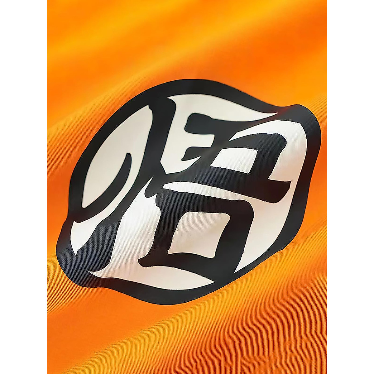 Aiabaleaft Anime Cartoon Apron Water Stain Resistant Orange Chef Cooking Kitchen BBQ Work Aprons with Pockets for Men Women