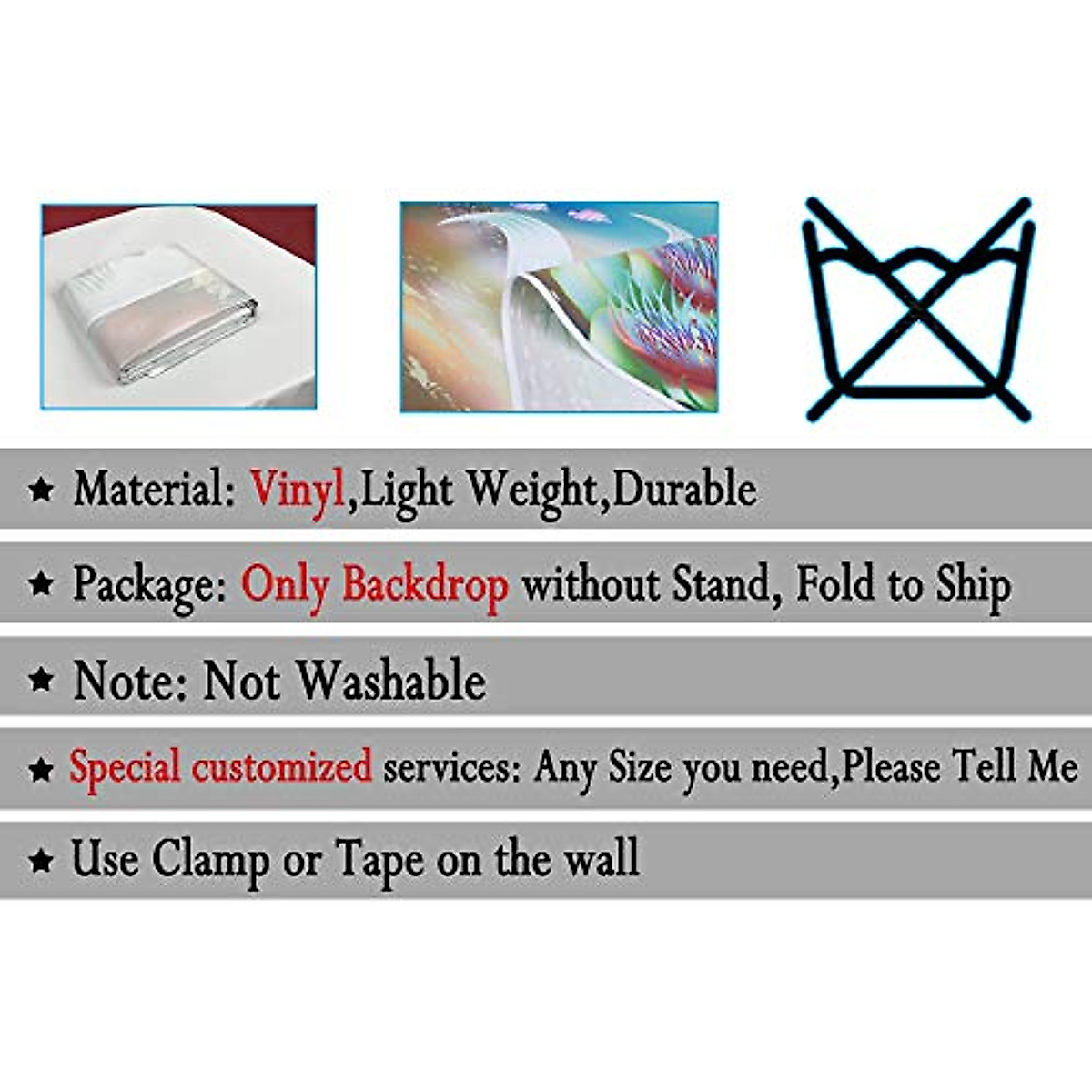 DePhoto Brick Wall Backdrop 1st Girl or Boy Birthday Party Baby Shower Photography Seamless Vinyl Photo Background Studio Prop PGT529A 7x5ft