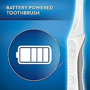 Oral-B Pulsar Battery Toothbrush With Charcoal Infused Bristles, Soft
