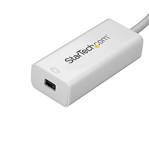StarTech.com USB-C to Mini DisplayPort Adapter - 4K 60Hz - White - USB 3.1 Type-C to Mini DP Adapter - Type-C to Mini DP Converter (CDP2MDP)
