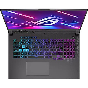 ASUS ROG Strix G17 Gaming & Entertainment Laptop (AMD Ryzen 9 6900HX 8-Core, 32GB DDR5 4800MHz RAM, 2x1TB PCIe SSD RAID 0 (2TB), GeForce RTX 3070 Ti, 17.3" Win 11 Home) with DV4K Dock