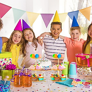 ShellKingdom 2 Pack Clear Cupcake Stand, 3 Tier Serving Tray Cupcake Dessert Candy Fruit Display Holder for Wedding, Christmas, Baby Shower Birthday Tea Party