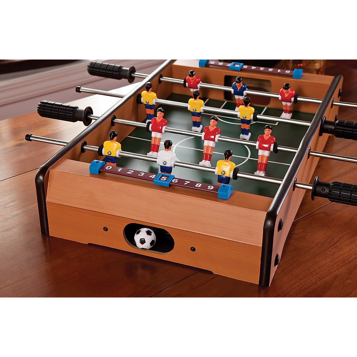 Mainstreet Classics 20-Inch Table Top Foosball/Soccer Game, Brown