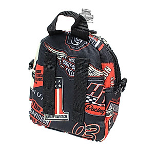 Harley-Davidson Mens Vintage Print Mini-Me Backpack 99668-VNTG