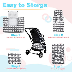 Car Seat Cover for Babies, Cotton Opening Minky Carseat Canopy for Newborn, Multiuse, Mom Nursing Breastfeeding Covers, Minky Blanket for Infant Toddler (Green)