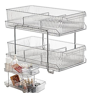 Storage Rolling Cart, 2 Tiers Moving Cart, Rotatable Utility Cart, Multifunctional Rolling Drawer Cart, Removable Rolling Storage Trolley with Wheels, Mobile Storage Organizer, Storage Cart for Book