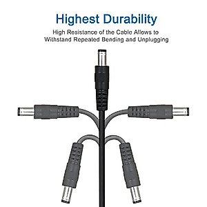 Replacement Shark IF281 Charger YLS0243A-T288080 AC DC Adapter Compatible with Shark ION F80 IF281 X40 IR141 IR142 IR100 IF200 IF201 IF285 IF282 Charger Power Cord Battery Charger Power Supply