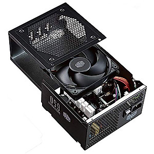 Cooler Master Watt 650 Watt Semifanless Modular Power Supply, 80 PLUS Bronze Certified Power Supply for Computers