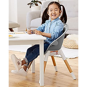 Skip Hop Baby High Chair, Eon 4-in-1, Grey/White
