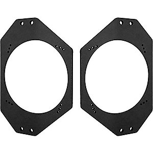 5 1/4" 5.25" Dash Speaker Adapters Fits 1997-2006 Jeep Wrangler- SAK042_475-1 Pair