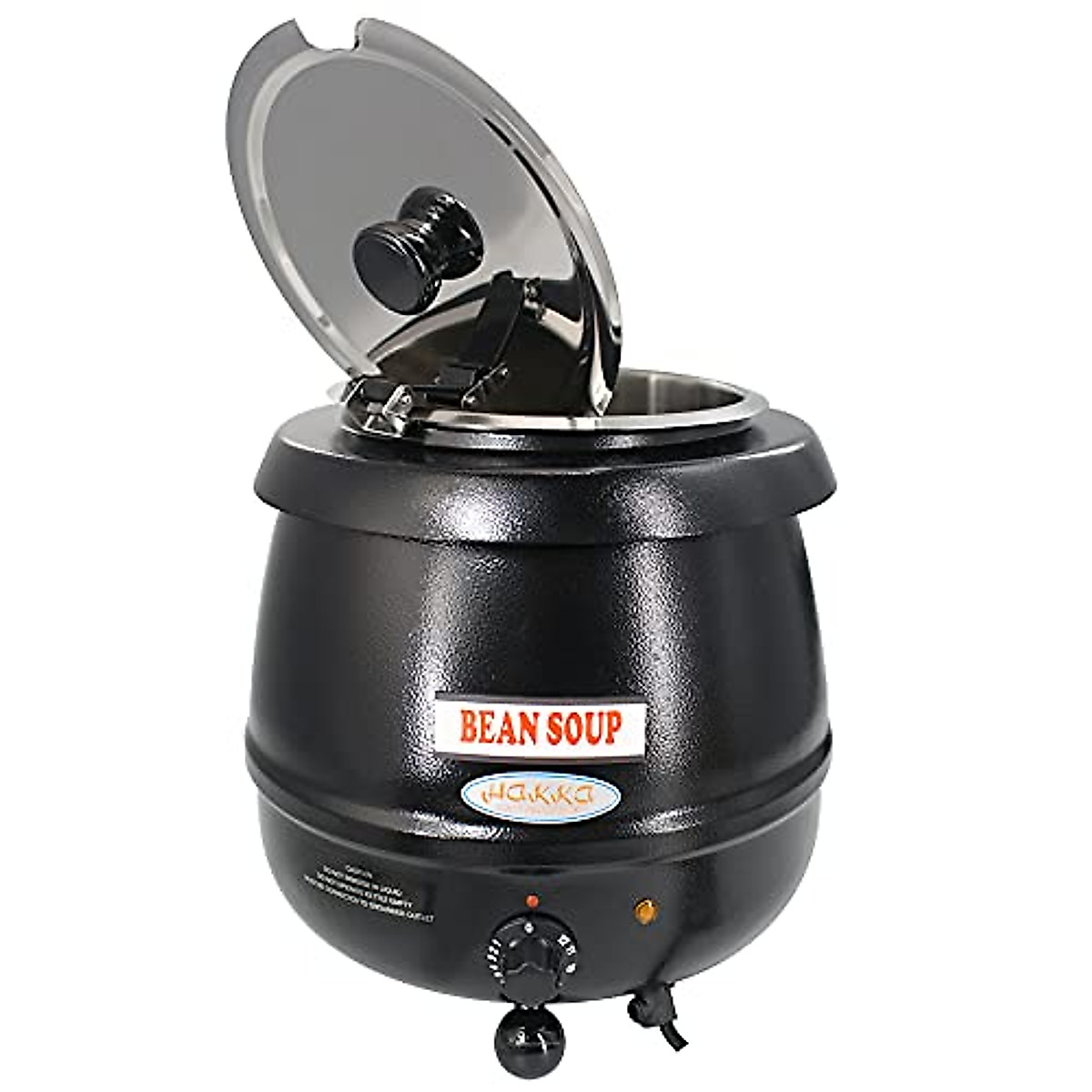 Hakka 11 Qt Countertop Food Kettle Warmer and Soup Kettle Warmer-120V,600W