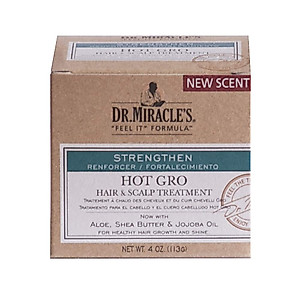 Dr. Miracles Strengthen Hot Hair & Scalp Treatment 4oz (2 Pack)