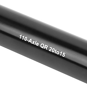 Wheel Hubs Tube Shaft Axle, 20mm to 15mm Aluminium Alloy Wheel Fork Axle Hub Conversion Adapter(110 Open Gear)