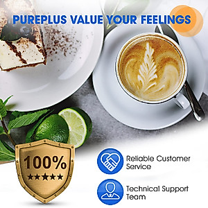 Coffee Water Filter Replacement for AquaClean CA6903/10/00/01/22/47, CA6707/00/10, CMF009, Philips 2000/3000/3100/4000/5000, 421946039401, 421944050461 Coffee Machine, 3Pack by PUREPLUS