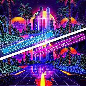 TPMDFC Punk City Tapestry UV Reactive Blacklight Tapestries 60x40in Japanese Punk Future City Cityscape Futuristic Wall Hanging Tapestries for Bedroom Living Room Decor YGTRLTP15