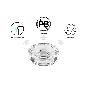 4-Pack of Fermentation Glass Weights with Easy Grip Handle for Wide Mouth Mason Jars