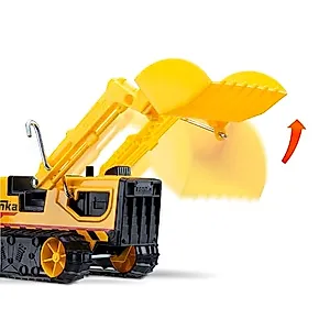 Tonka Steel Classics Trencher - Made with Steel & Sturdy Plastic, Yellow Toy Construction Truck, Boys and Girls, Kids, Toddlers, Ages 3+