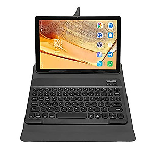 HEEPDD Gaming Tablet, Office Tablet 10.1 Inch FHD Octacore CPU US Plug 100‑240V (Grey)