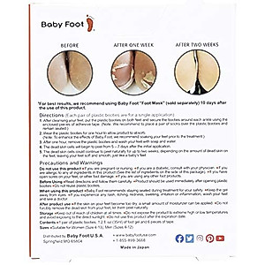 Baby Foot Peel Mask-Original Exfoliant Foot Peel-Callus Remover for Rough Cracked Dry Feet-Dead Skin Remove-Foot Peeling Mask for Baby Soft Feet