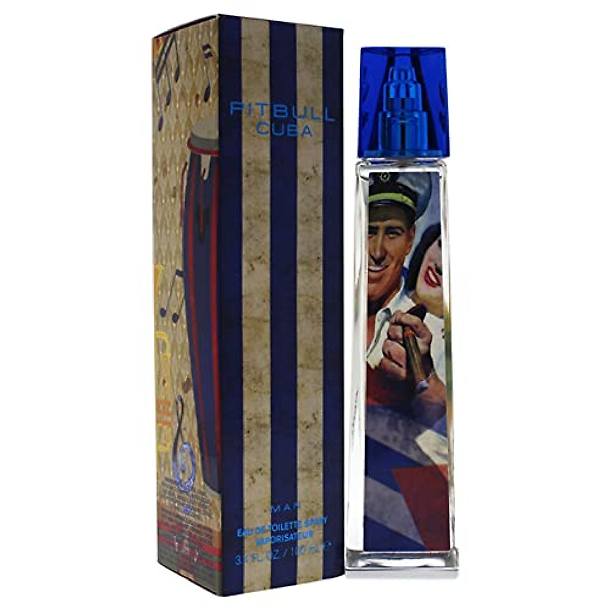 Pitbull Pitbull Cuba Men EDT Spray 3.4 oz