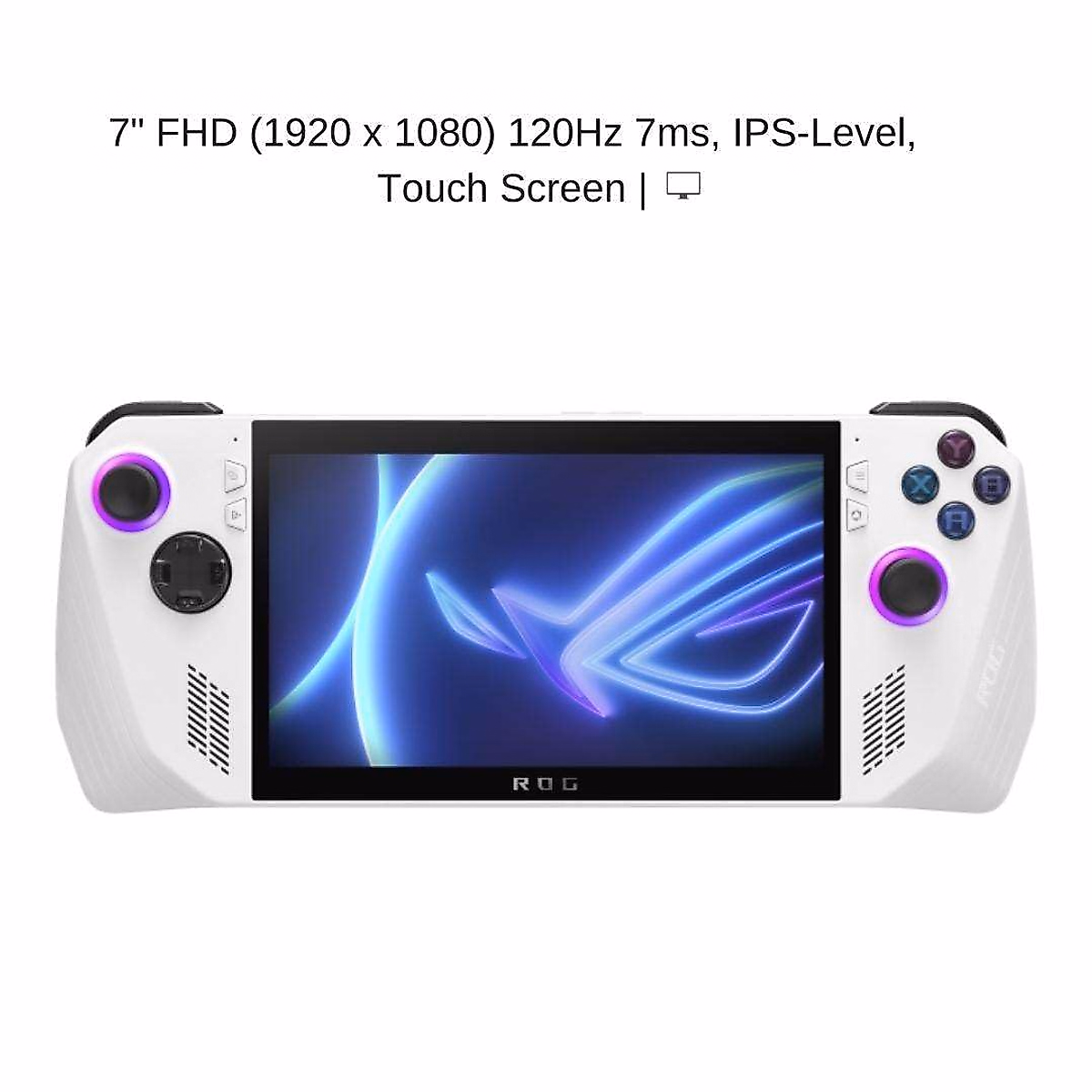 HIDevolution [2023] ASUS ROG Ally RC71L 7" FHD 120Hz, 3.3 GHz Ryzen Z1 Extreme, AMD Radeon, 16 GB LPDDR5 RAM, 512 GB PCIe SSD, Windows 11 Home