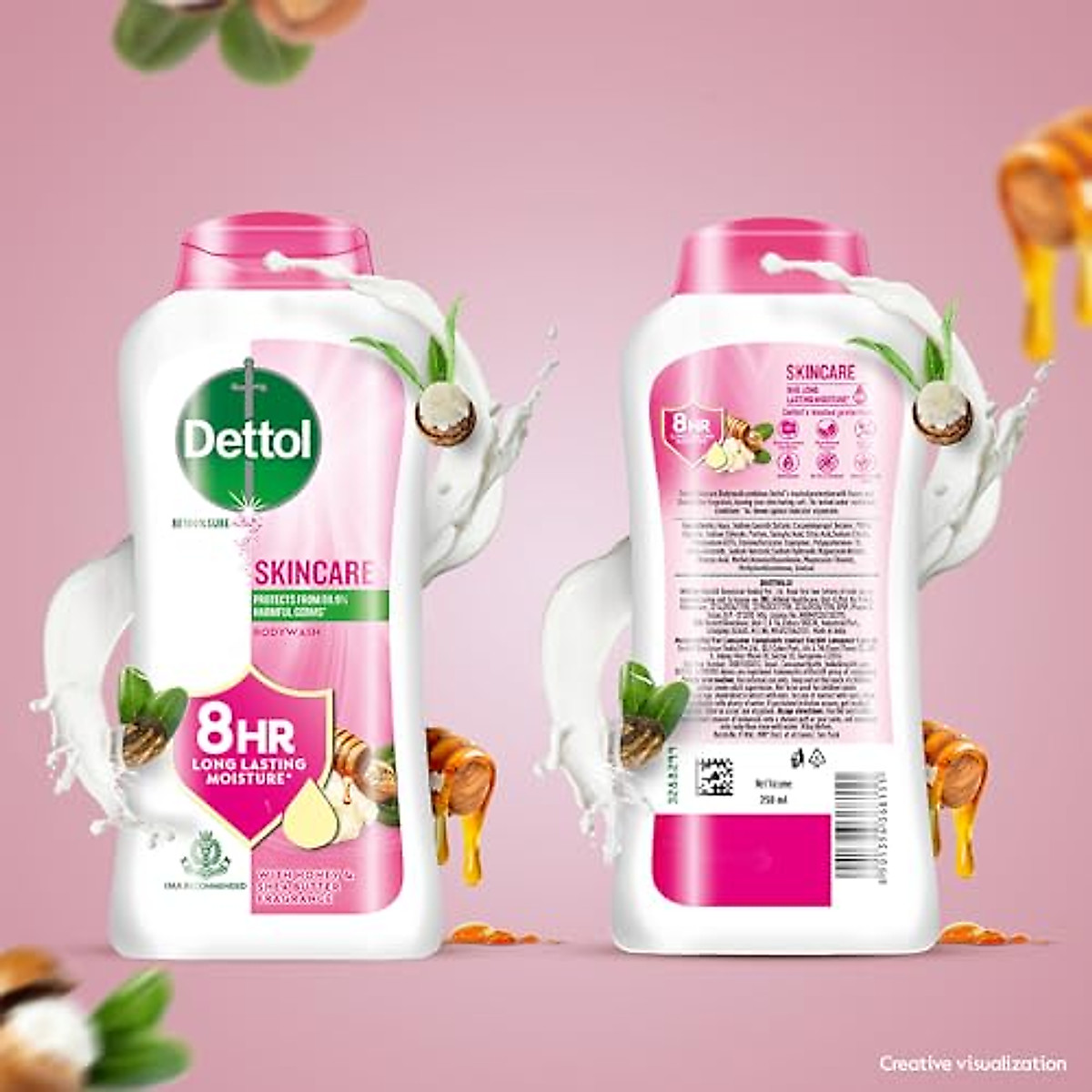Dettol Body Wash and shower Gel, Nourish - 250ml
