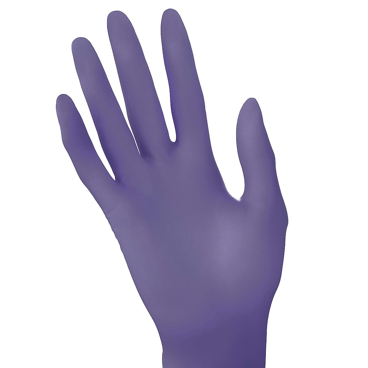 HALYARD Purple Nitrile MAX Exam Gloves, Textured Palm/Fingertips, Powder-Free, 11.8 mil, Extended 16" Cuff, Purple, X-Large, 44995 (Case of 400)