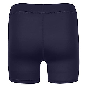 Mizuno Girls' Vortex V2 Volleyball Short, Navy, Large