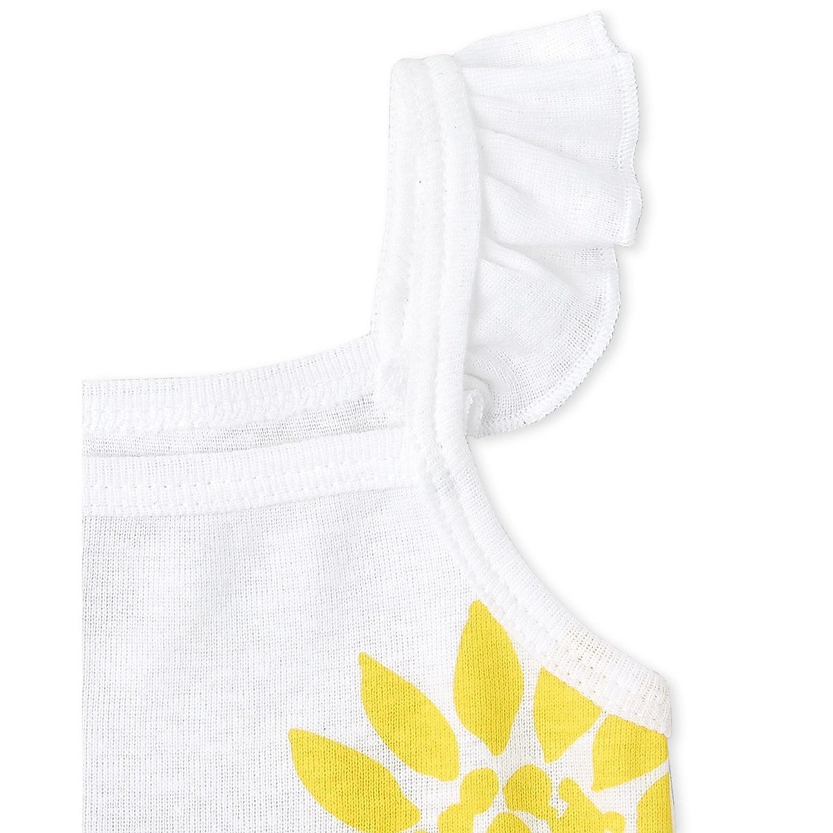 The Children's Place Baby Girls Sleeveless Playwear Sets 3-Pack, Pastel Floral, 12-18 Months