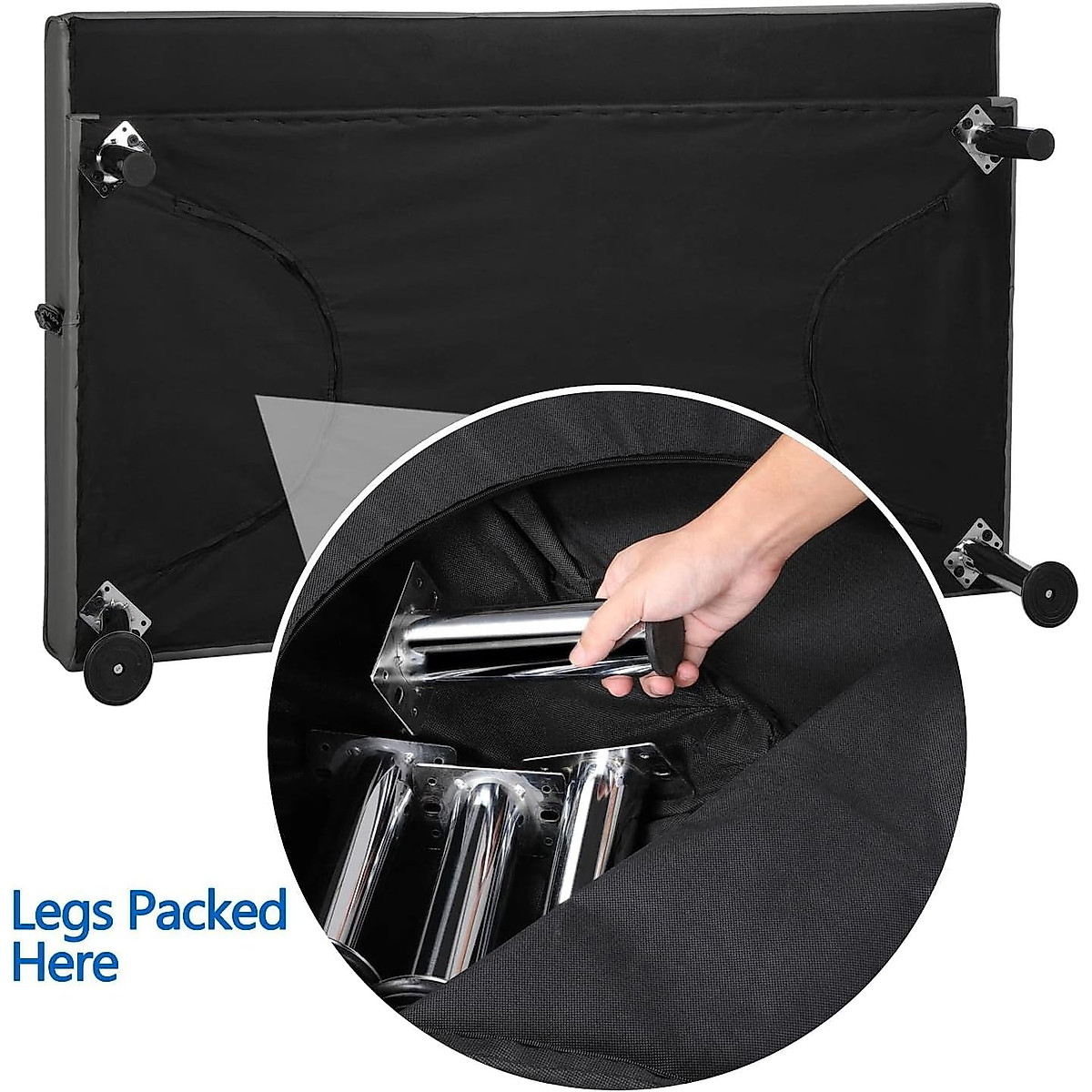 GATEQ Contemporary Faux Leather Futon, Convertible Sofa Bed, Adjustable Sofa Sleeper, Folding Sunbed Guest Bed, Removable Armrests with Cupholders and Pillow (Grey)