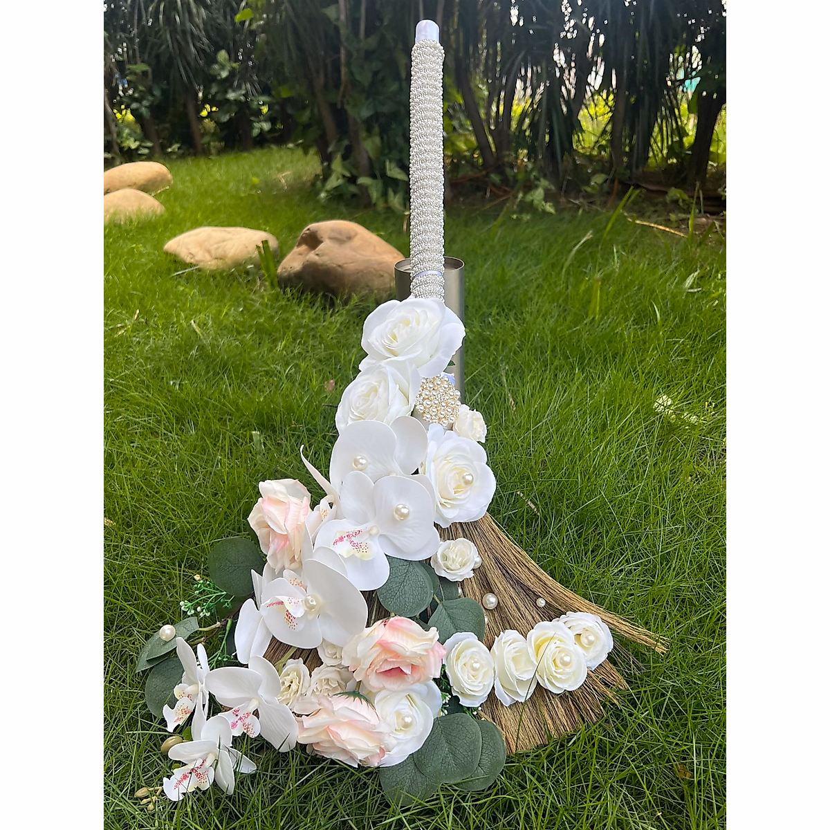 Wedding Jump Broom Wedding Brooms DIY Wedding Jumping The Jump Broom Ceremony Bridal Design Your Own Bridal Accessory (DIY Broom)