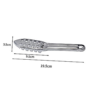 Housoutil 2pcs Power Tools Seafood Tools Fish Bone Tweezers Fish Skin Cleaner Fish Scale Scraper Remover Fish Scales Silver Daily Use Detergent Fish Scale Brush