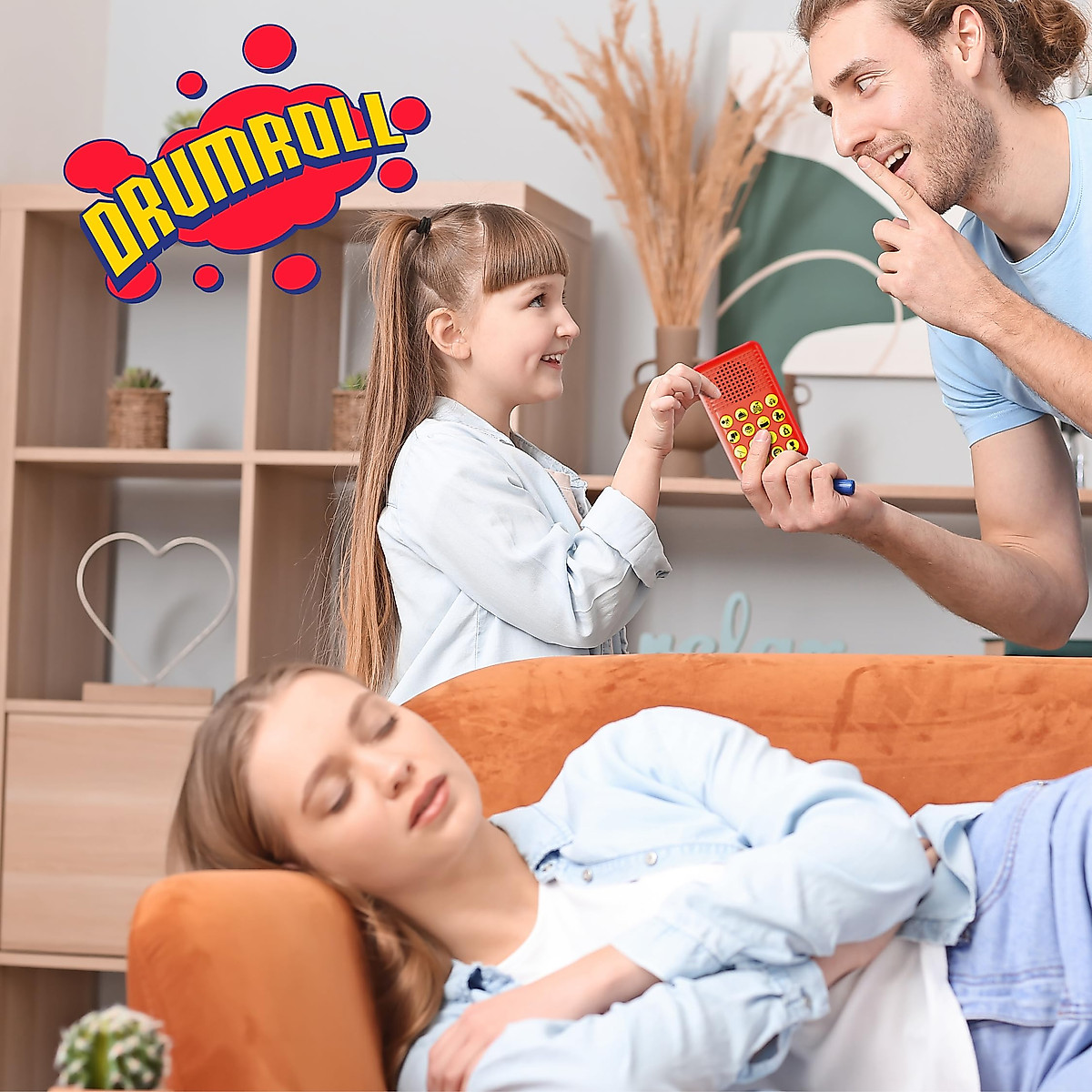 Sound Effects Machine - 16 Hilarious Sounds - Easter Basket Stuffers - Boys Noise Maker Prank Gifts for Kids- 6 7 8 9 10 Year Old Boy Gifts - Fun Boys Toys for Ages 8-13 - Cool Gadgets for Teens Gift