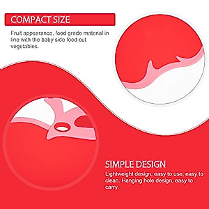 Luxshiny Large Cutting Board Fruit Chopping Board Small Cutting Boards Plastic Kitchen Cutting Boards for Vegetable Fruit Bread Chopping Boards Fruit- Shaped Serving Board