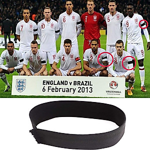 Funeral Armband,12pcs Black Classic Memorial Respect Arm Band Soccer Football Mourning Bands for Badges